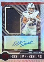 Deuce Vaughn 2023 Illusions #108 First Impressions Memorabilia Autographs - Red /199 Price Guide ...