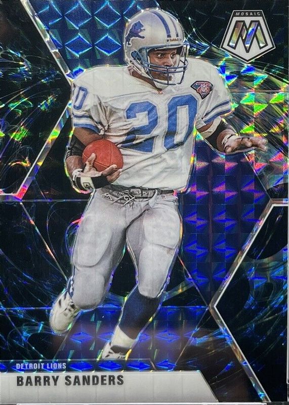 Barry Sanders 2020 Mosaic #76 Genesis /(SSP) Price Guide - Sports Card ...