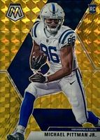 Michael Pittman Jr. 2020 Mosaic #214 Gold /10 PSA 10 Price Guide ...