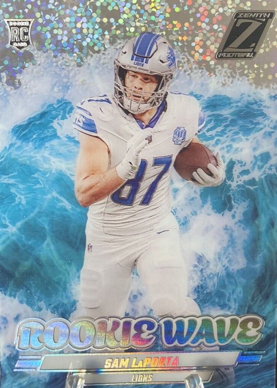 Sam LaPorta 2023 Zenith #35 Rookie Wave - Sparkle Price Guide - Sports ...