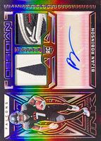 Bijan Robinson 2023 Obsidian #240 Rookie Jersey Autographs - Electric ...