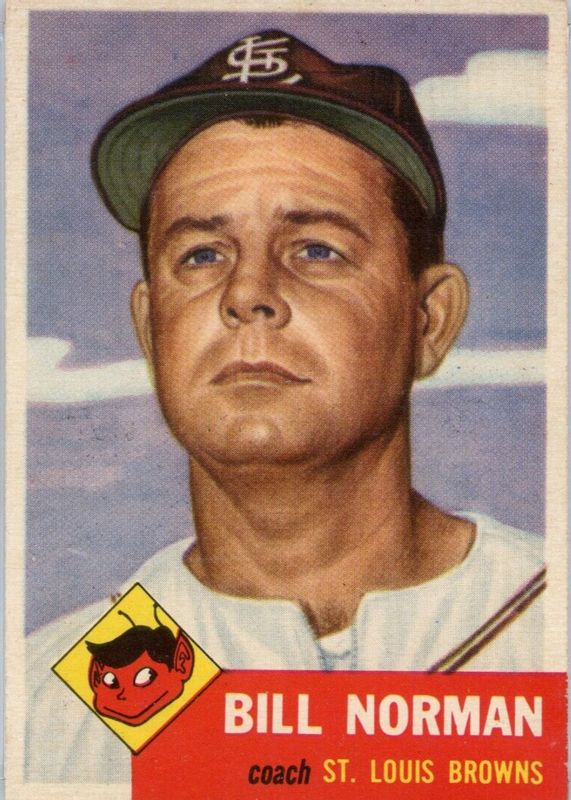 Bill Norman Baseball Cards Price Guide - Sports Card Investor