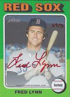 Fred Lynn 2024 Topps Heritage #ROA-FL Real One Autographs - Red Ink /75 ...