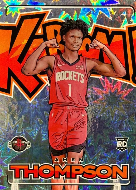 Amen Thompson 2023 Crown Royale #25 Kaboom! Price Guide - Sports Card ...