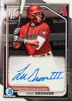 Gino Groover 2024 Bowman #CPA-GG Chrome Prospect Auto (1st) Price Guide - Sports Card Investor