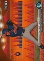 James Wood 2024 Bowman #BTP-6 Bowman Scouts' Top 100 - Orange Refractor ...
