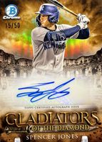 Spencer Jones 2024 Bowman #GDA-SJ Gladiators of the Diamond Autographs ...