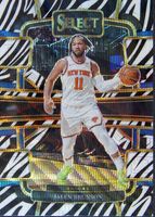 Jalen Brunson 2023 Select #7 Concourse Zebra /(SSP) Price Guide ...