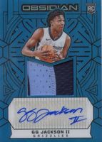 GG Jackson II 2023 Obsidian #224 Rookie Jersey Autographs - Electric ...