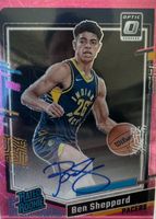 Ben Sheppard 2023 Optic #294 Rated Rookie Signatures - Pink Velocity /79 Price Guide - Sports ...