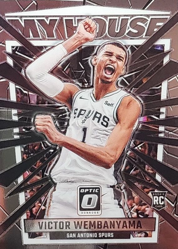 Victor Wembanyama 2023 Optic #6 My House Price Guide - Sports Card Investor