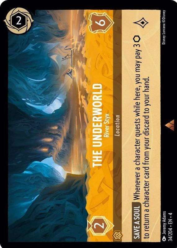 The Underworld - River Styx 2024 Ursula's Return #34/204 Base Price ...