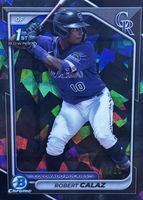 Robert Calaz 2024 Bowman Sapphire Edition #BCP-131 Black /10 (1st ...