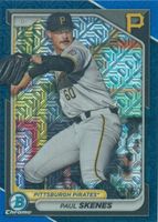 Paul Skenes 2024 Bowman Mega Box #BCP-125 Chrome Prospects - Blue ...