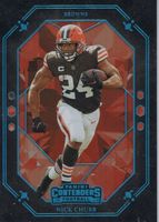 Nick Chubb 2023 Contenders #13 Crown Jewels /(SSP) Price Guide - Sports ...