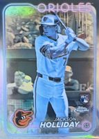 Jackson Holliday 2024 Topps Chrome #88 Frozenfractor /-5 Price Guide ...