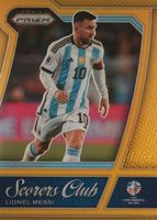 Lionel Messi 2024 Prizm Copa America #1 Scorers Club - Gold /10 Price ...