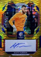 Matt Turner 2024 Prizm Copa America #S-MT Signatures - Gold Pulsar (/10) Price Guide - Sports ...