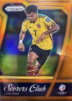 Luis Diaz 2024 Prizm Copa America #6 Scorers Club - Orange /25 Price ...