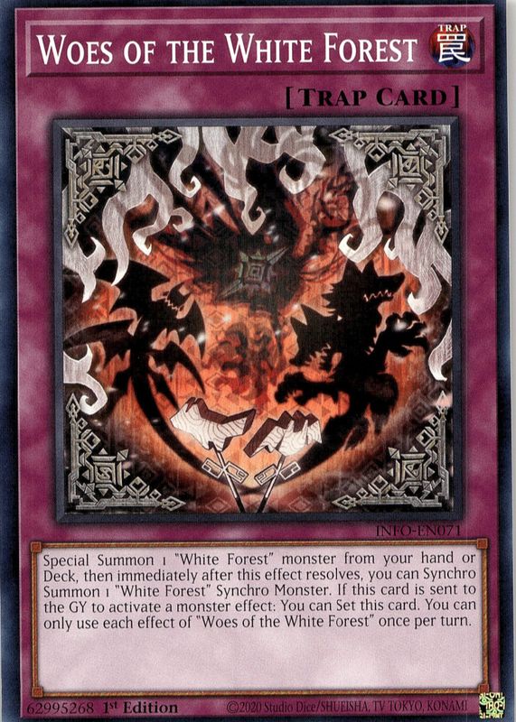 Woes of the White Forest 2024 The Infinite Forbidden #INFO-EN071 1st Edition Price Guide ...