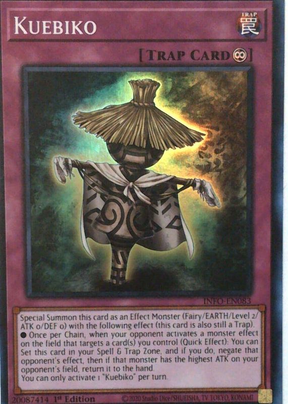 Kuebiko 2024 The Infinite Forbidden #INFO-EN083 1st Edition Super Rare ...