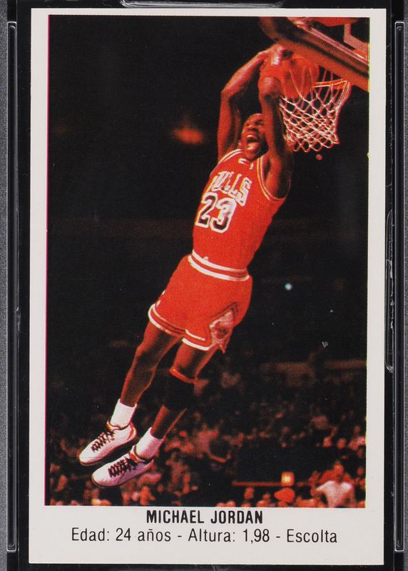 Michael Jordan 1987 J. Merchante #113 Sticker Price Guide - Sports Card ...