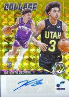Keyonte George 2023 Mosaic #CM-GOR Collage Autographs - Gold /10 Price ...