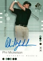 Phil Mickelson 2002 SP Authentic #110 Autograph /799 Price Guide ...