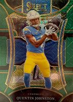 Quentin Johnston 2023 Select #453 Suite Level Green /5 Price Guide ...