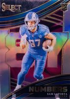 Sam LaPorta 2023 Select #NMB-SLA Select Numbers - Silver Price Guide ...