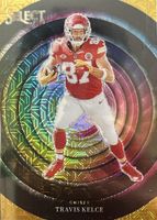 Travis Kelce 2023 Select #CW-TK Color Wheel - Gold /10 Price Guide ...