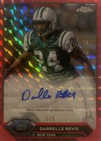 Darrelle Revis 2023 Topps Composite #TCA-DRE Chrome Autographs ...