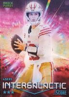 Brock Purdy 2024 Score #7 Intergalactic /(SSP) Price Guide - Sports ...