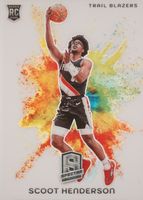 Scoot Henderson 2023 Spectra #21 Color Blast /(SSP) Price Guide ...
