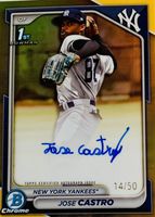 Jose Castro Baseball Cards Price Guide - Sports Card Investor