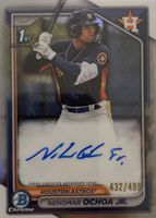 Nehomar Ochoa Jr. Baseball Cards Price Guide - Sports Card Investor