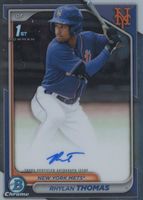 Rhylan Thomas Baseball Cards Price Guide - Sports Card Investor