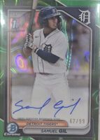 Samuel Gil Baseball Cards Price Guide - Sports Card Investor