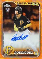 Endy Rodriguez 2024 Topps Chrome Sapphire Edition #CSA-ER Autographs ...