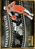 Shai Gilgeous-Alexander 2023 Noir #254 Feature Length - Holo Gold FOTL ...