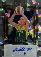 Nika Muhl 2024 Select WNBA #SG-NM Signatures - Ice Price Guide - Sports ...