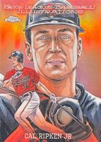 Cal Ripken Jr. 2024 Topps Chrome Update #MLBI-9 MLB Illustrations /(SSP ...