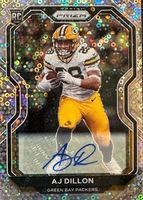 AJ Dillon 2020 Prizm #364 Rookie Autographs - No Huddle Price Guide ...