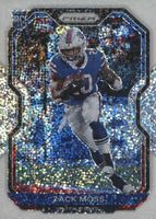 Zack Moss 2020 Prizm #311 White Sparkle /(SSP) Price Guide - Sports ...