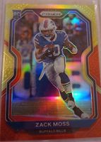 Zack Moss 2020 Prizm #311 Tmall Red & Yellow (Rookie) /8 PSA 10 Price ...