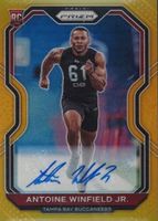 Antoine Winfield Jr. 2020 Prizm #322 Rookie Autographs - Gold /10 Price ...