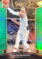 Jalen Brunson 2018 Select #8 Concourse Green /5 Price Guide - Sports ...
