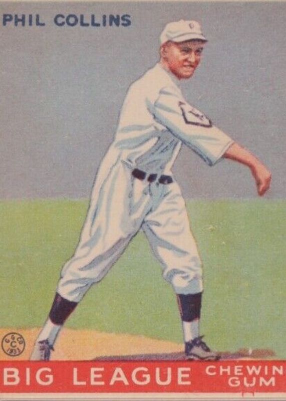 Phil Collins Baseball Cards Price Guide - Sports Card Investor