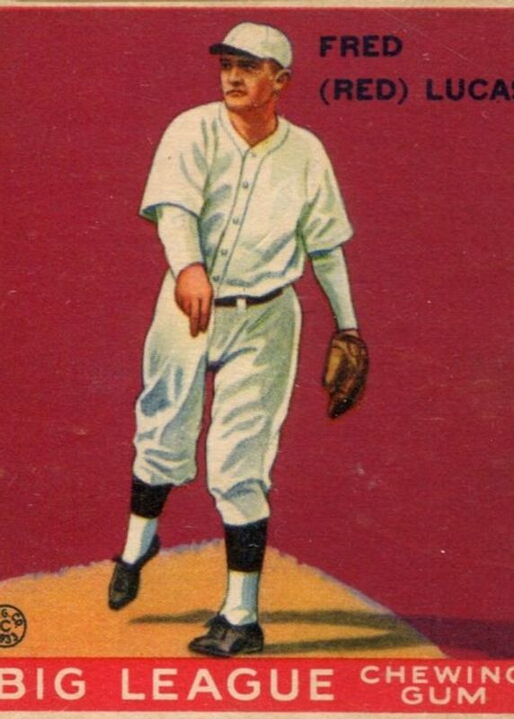 Red Lucas Baseball Cards Price Guide - Sports Card Investor
