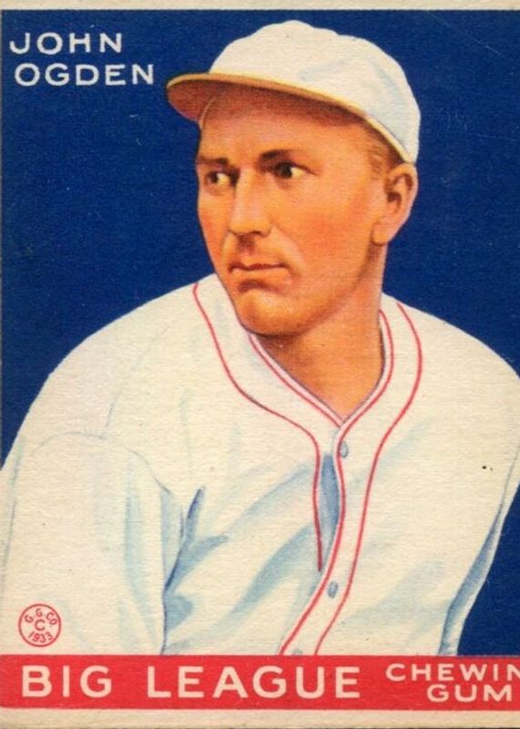 John Ogden Baseball Cards Price Guide - Sports Card Investor